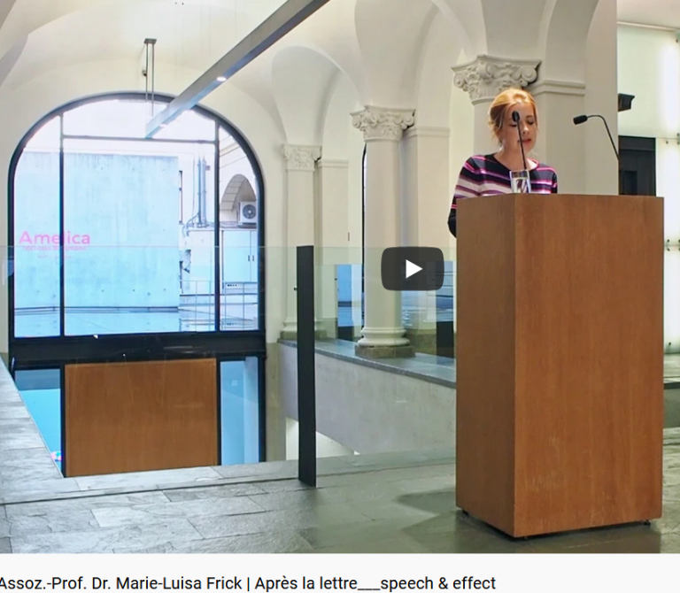 Media – Marie-Luisa Frick